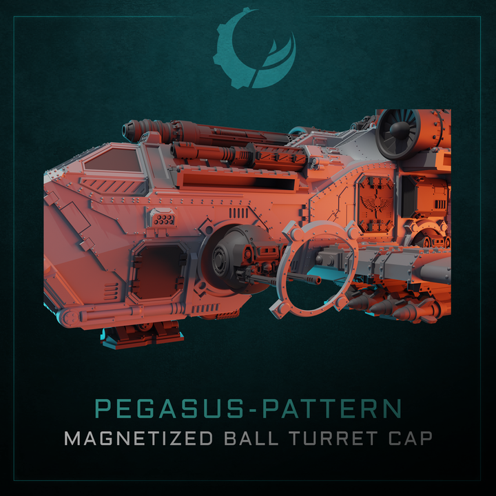 3D Printable Pegasus-Pattern Heavy Gunship by Maelstrom Designworks